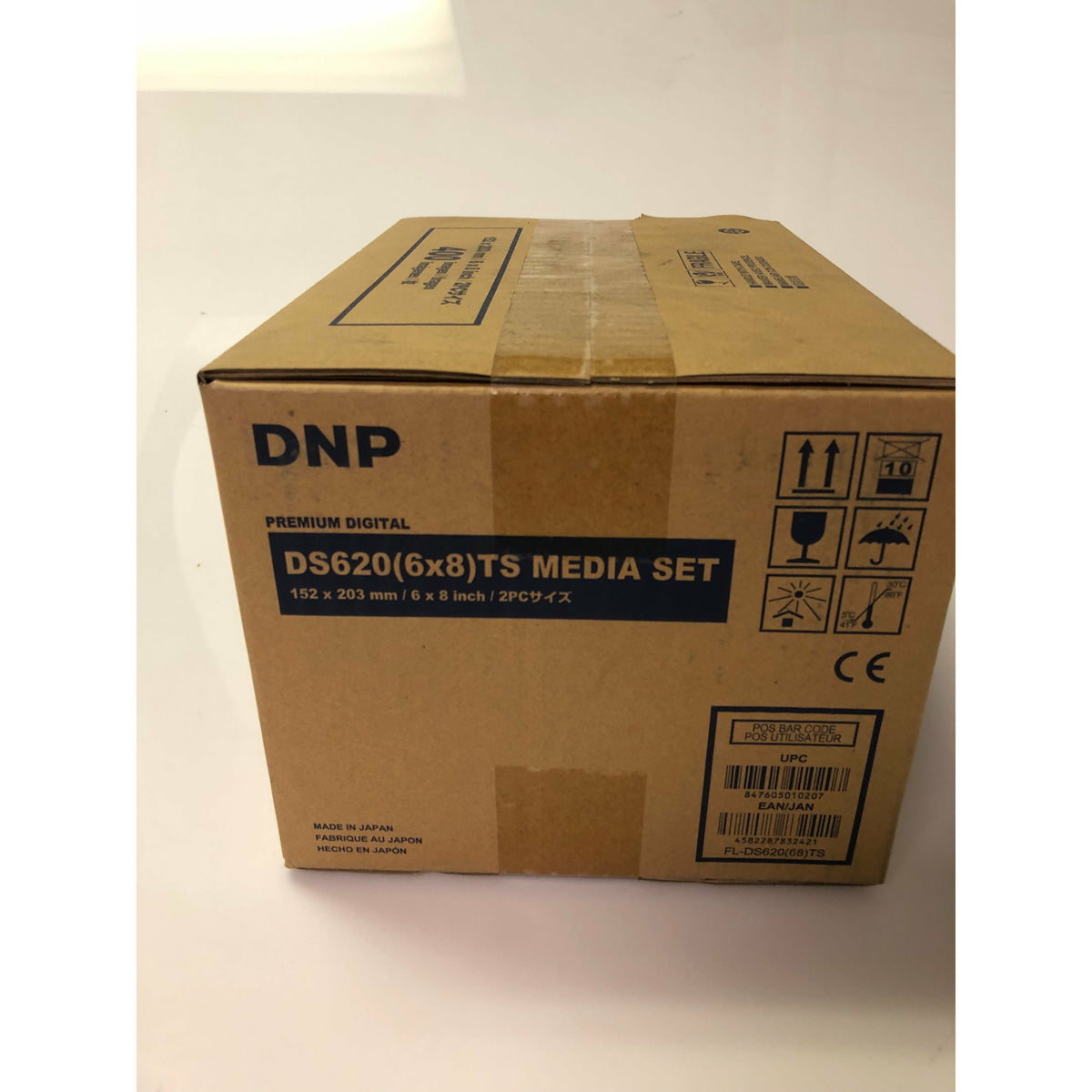 DNP DS620A 6 X 8" Perforated Media- Triple Strip - 2 Rolls (400 Total – Continent-Wide