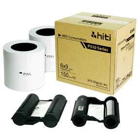HiTi 6 x 9" Print Kit for use with HiTi P510 Printer (2 Rolls, 300 Pri ...