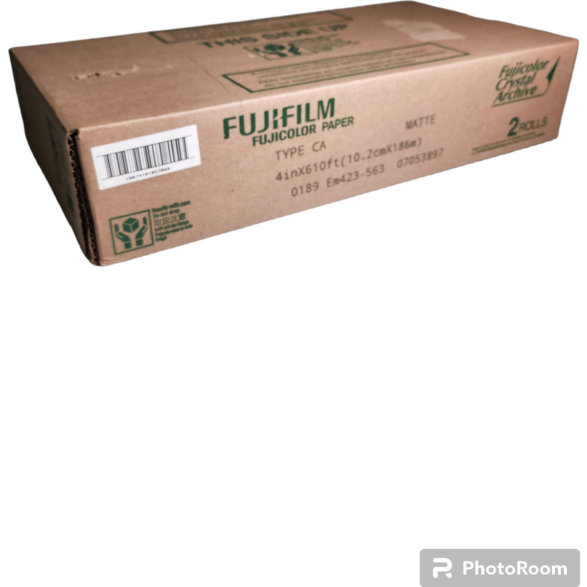 Fujicolor CA 4x610 Photo Paper Matte (4 Rolls Per Case) (Price Per Rol ...