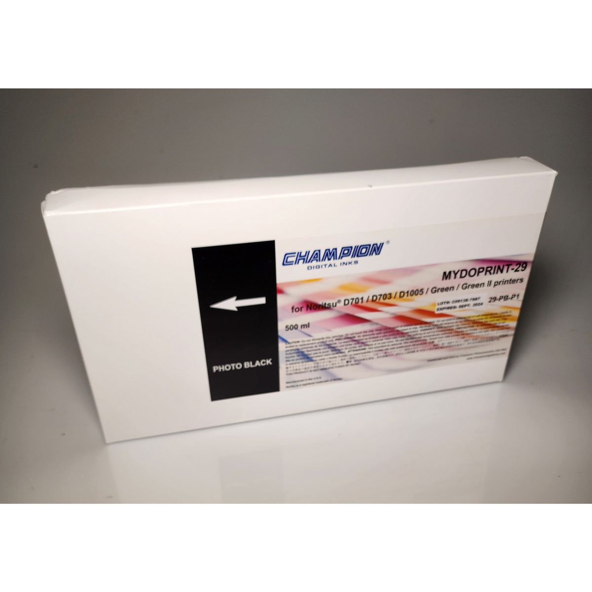 Champion CSS Black Aqueous Dye Ink for Noritsu D701/D703/D1005 Printer ...