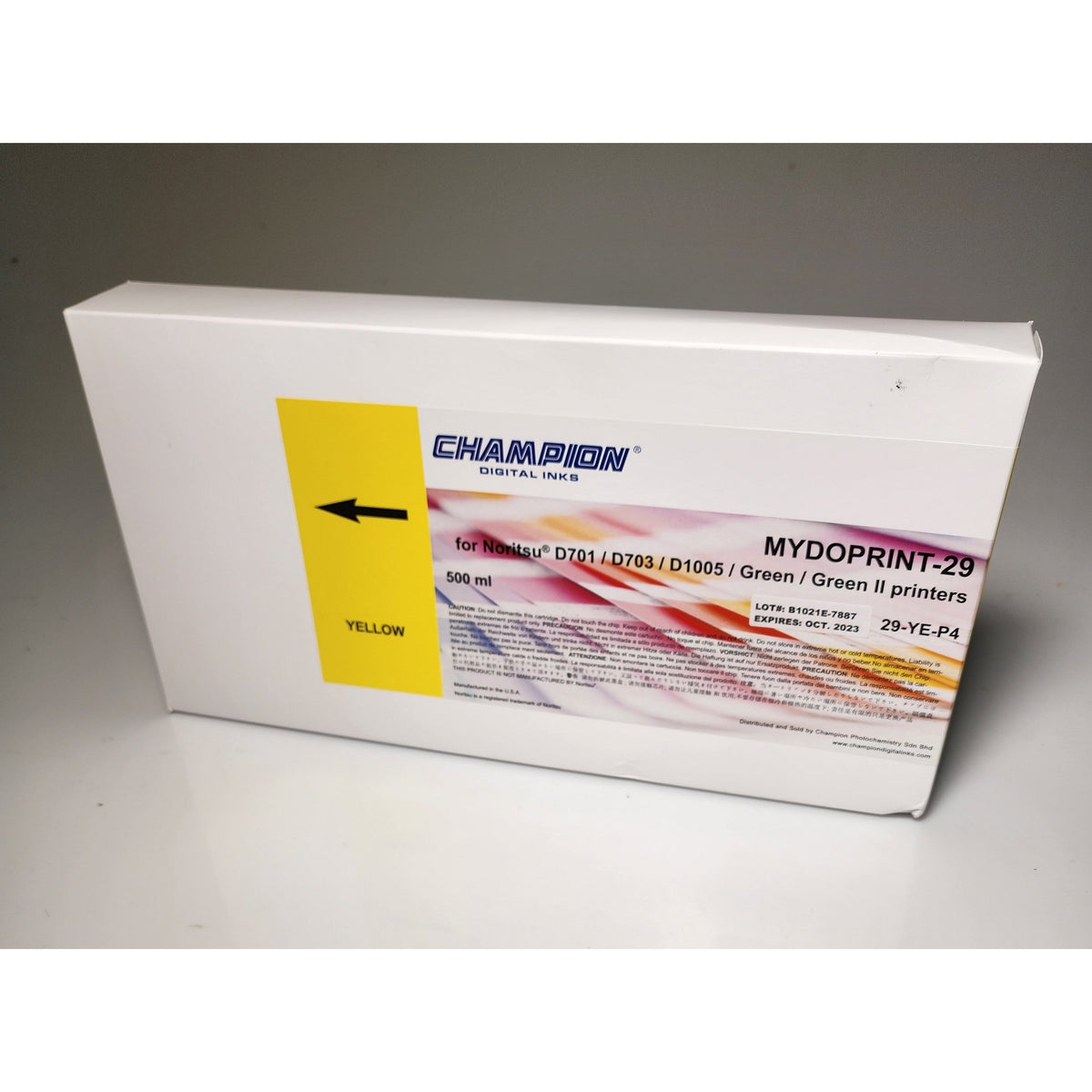 Champion CSS Yellow queous Dye Ink for Noritsu D701/D703/D1005 Printer ...